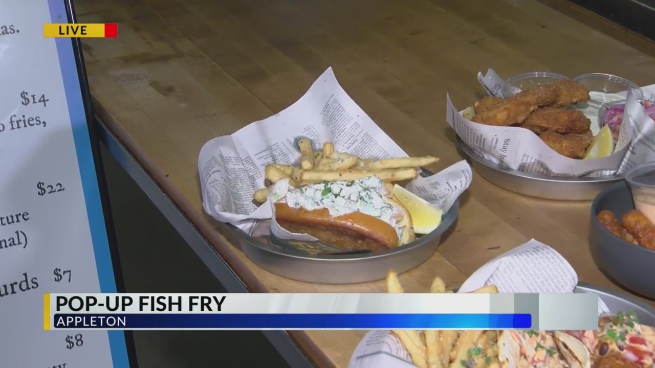 Pop-up fish fry - YouTube
