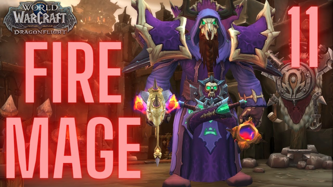 FIRE MAGE PvP Gameplay 11 | World of Warcraft Dragonflight - YouTube