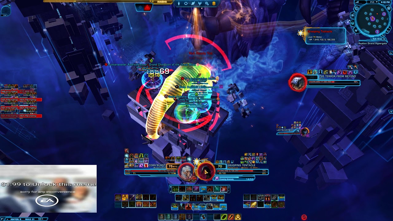 SWTOR TFB 8man Nightmare - The Terror From Beyond - Powertech ...