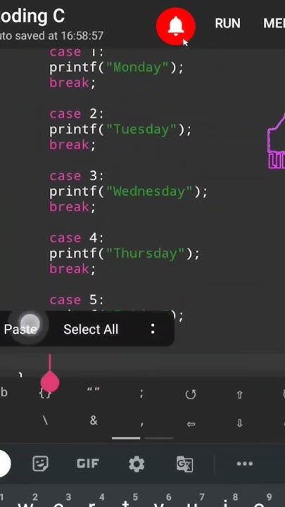 #c programming | switch case | #coding Thinker. - YouTube