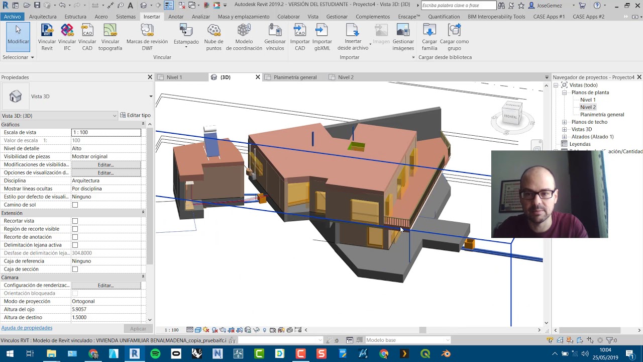Importar y vincular IFC en Revit - YouTube