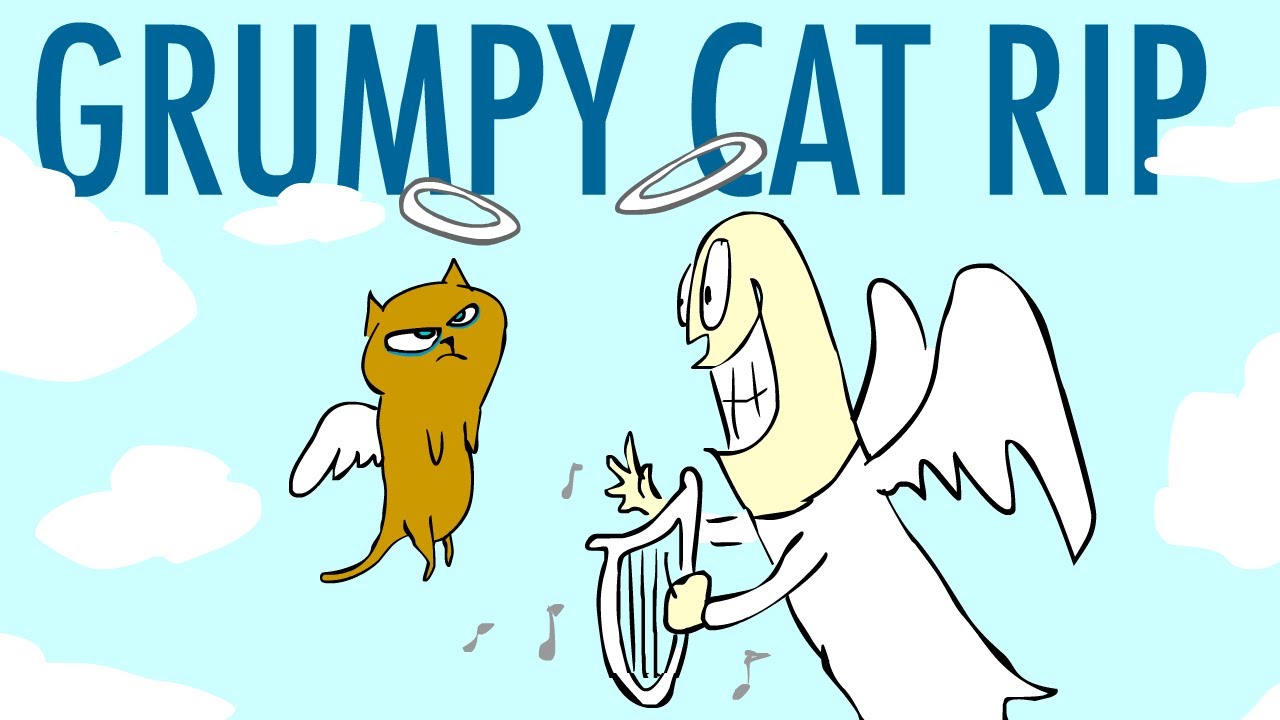 Grumpy Cat RIP - Ripped from the headlines! - YouTube