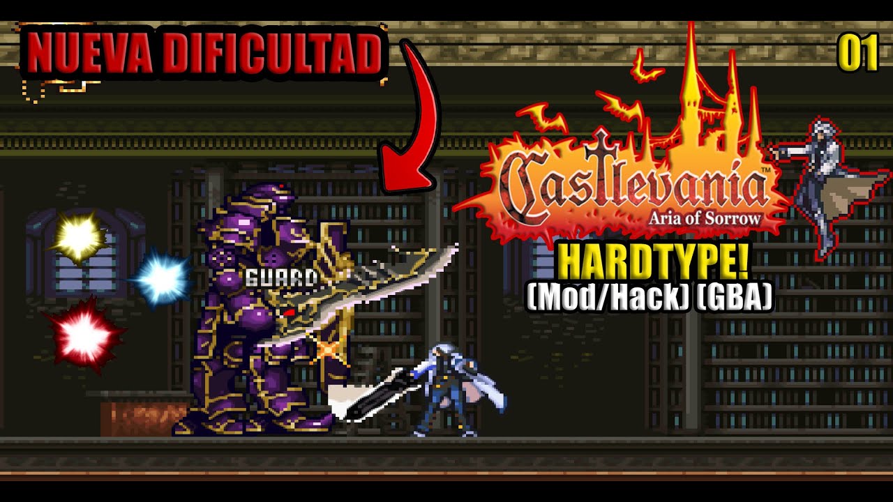 Castlevania: Aria of Sorrow Hardtype! Ep.-01 NUEVO MOD DE CASTLEVANIA ...
