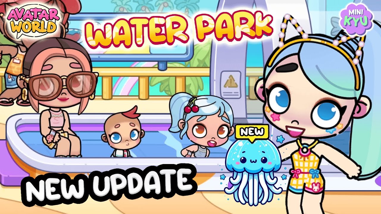 AVATAR WORLD WATER PARK SECRETS 🎁 NEW SECRETS HACKS AND BUGS IN AVATAR ...