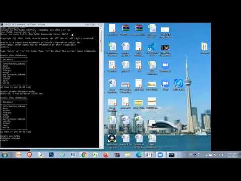 How to download and install mysql, create database,table, insert, select 12 class computer ...