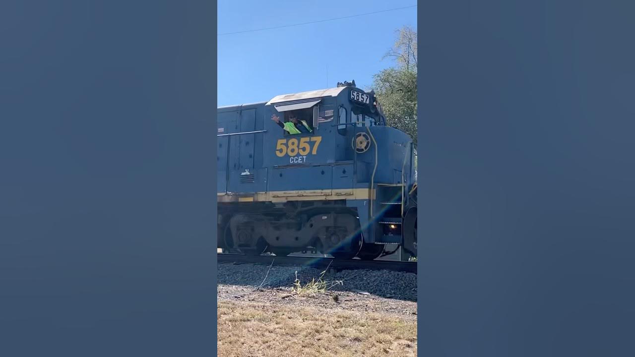 Horn Salute & Engineer Waves To Me! Shave & Haircut, JawTooth shorts - YouTube