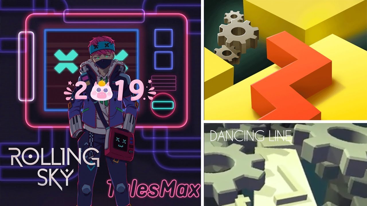 Dancing Line(The End) & Rolling Sky(?) - New level coming soon ...