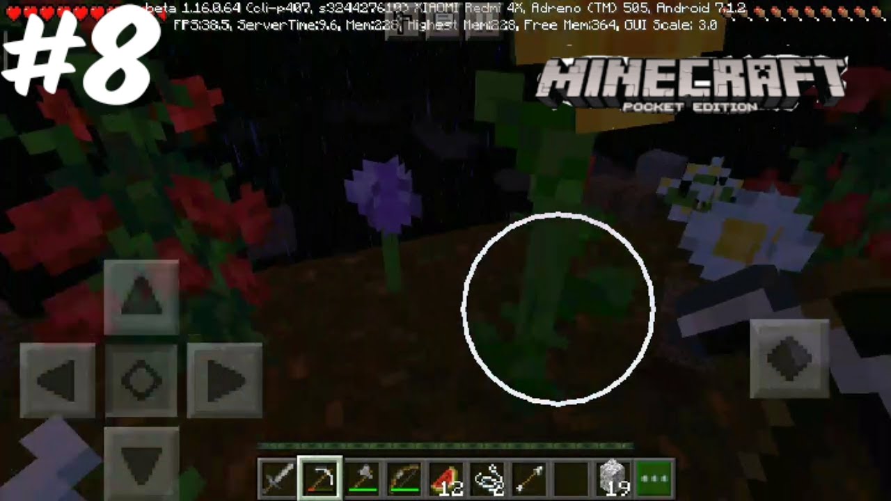 Terjumpa Taman Bunga - Minecraft SkyLayer Survival - Part 8 - YouTube