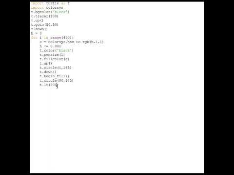 Python turtle graphic design😜😜🥰🥰 || python coding status 😍😜 #shorts # ...