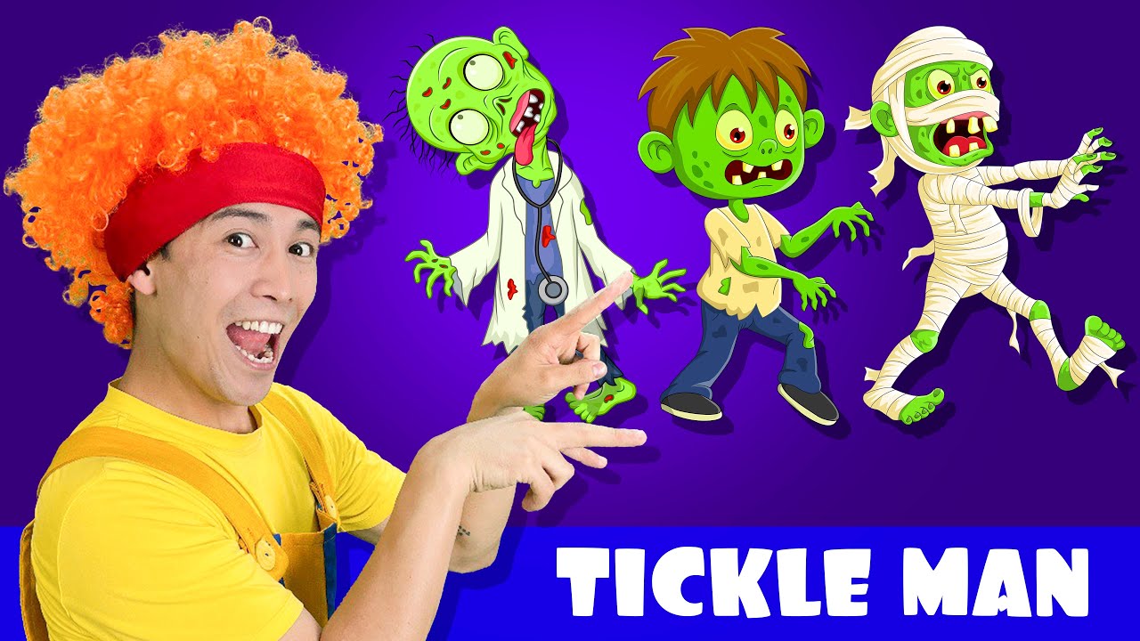 Tickle Tickle Zombie - Halloween | Nursery Rhymes and Kids Song ...