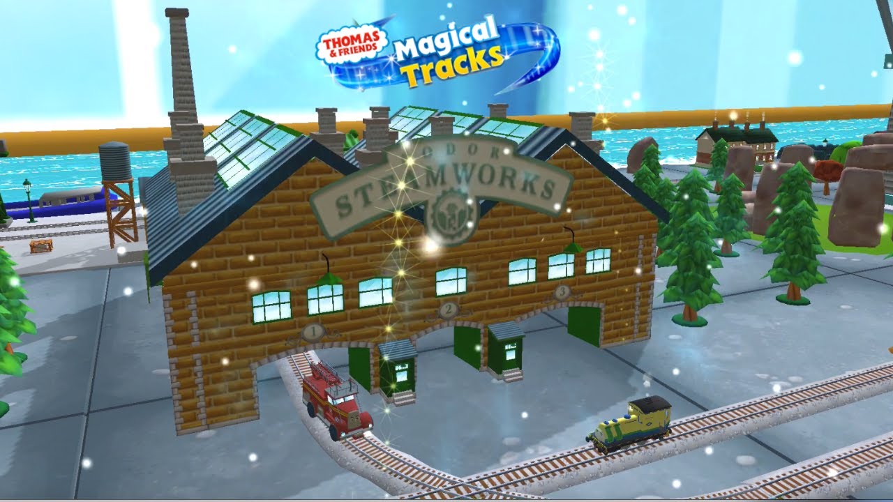 Thomas & Friends: Magical Tracks 🚂 RAUL: Repair & Go Station At The ...