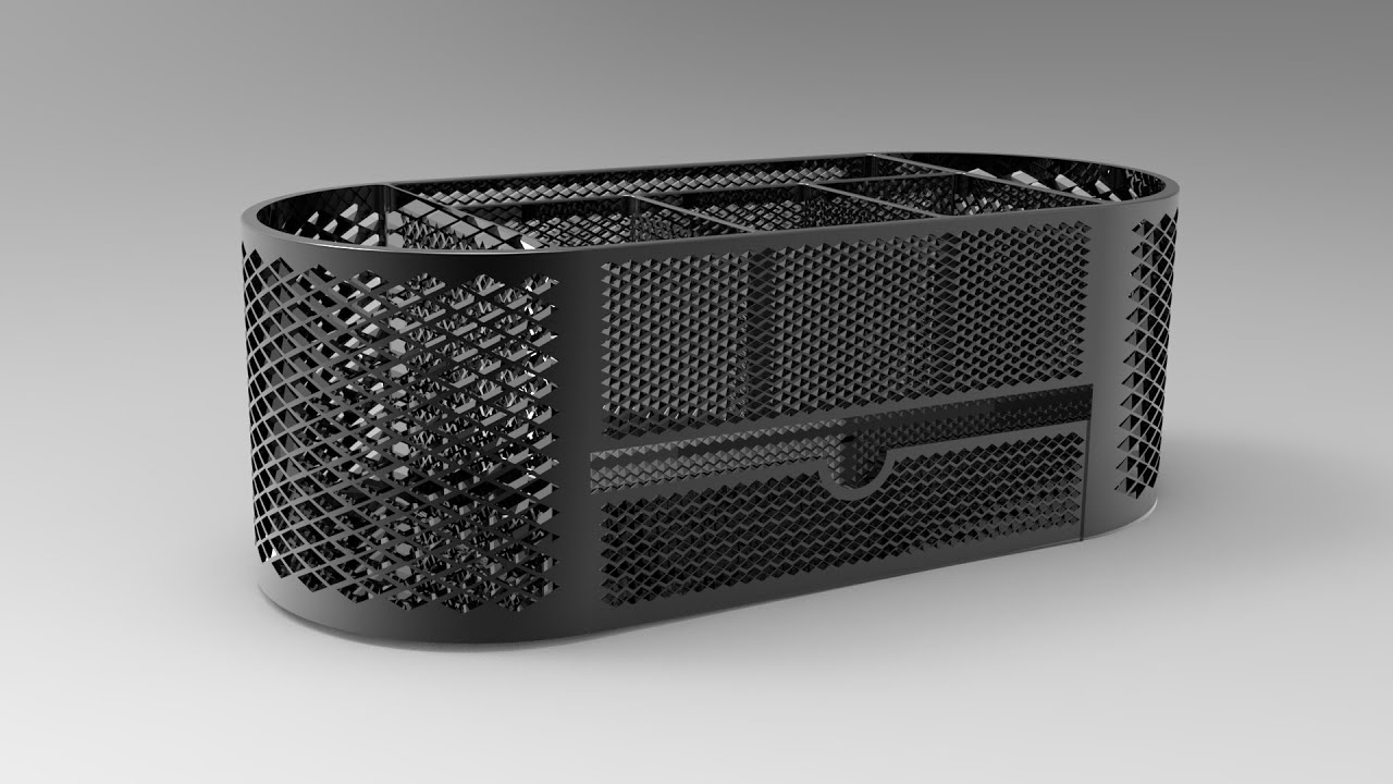 Pen Holder Design I Batch 2021 - YouTube