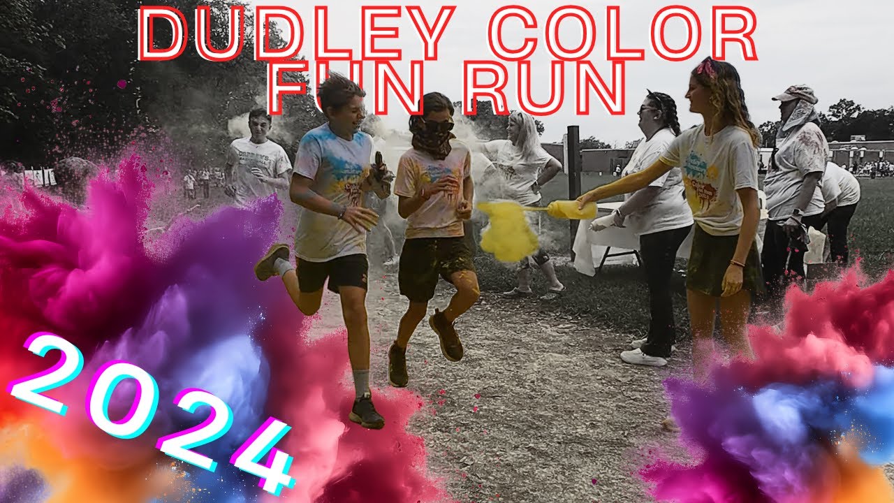 Dudley Color Fun Run - 2024 - YouTube