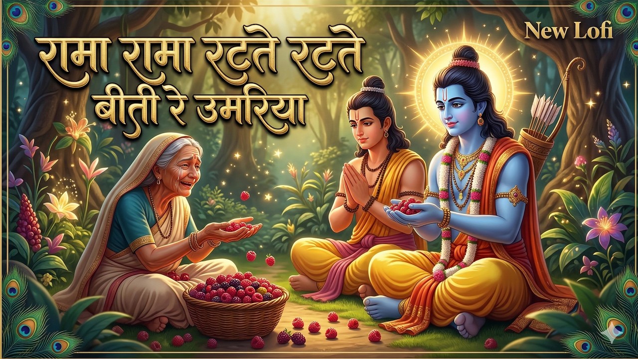 Rama Rama ratte ratte रामा रामा रटते रटते बीती रे उमरिया Ram ji song ...