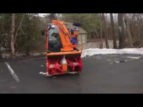 Holder Sidewalk Tractor - YouTube