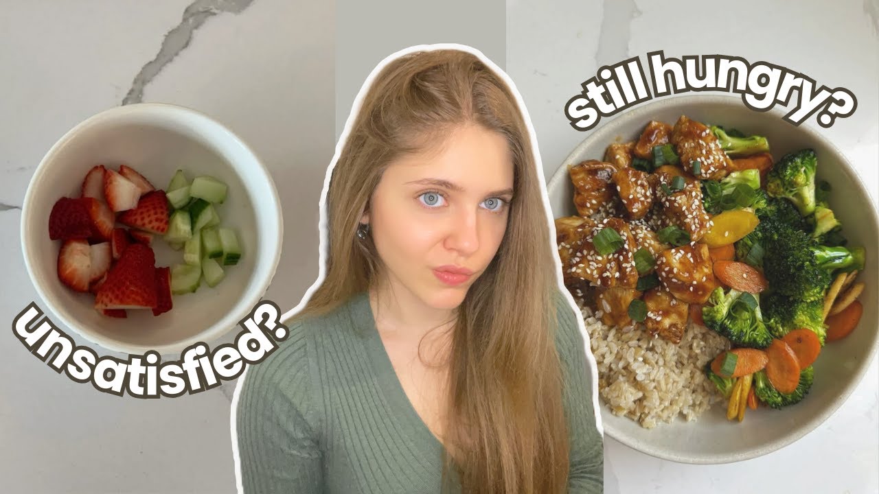 how to not be hungry and achieve your goals (science-backed) - YouTube