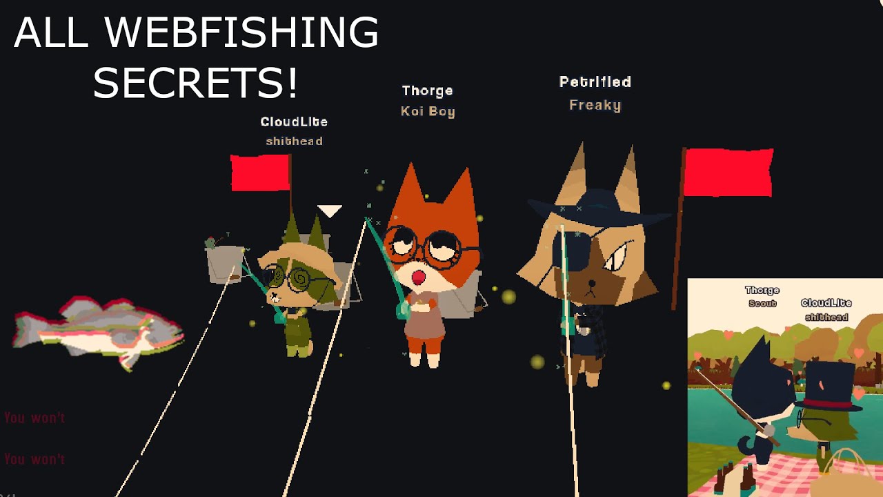 How to unlock ALL secrets in WEBFISHING - YouTube
