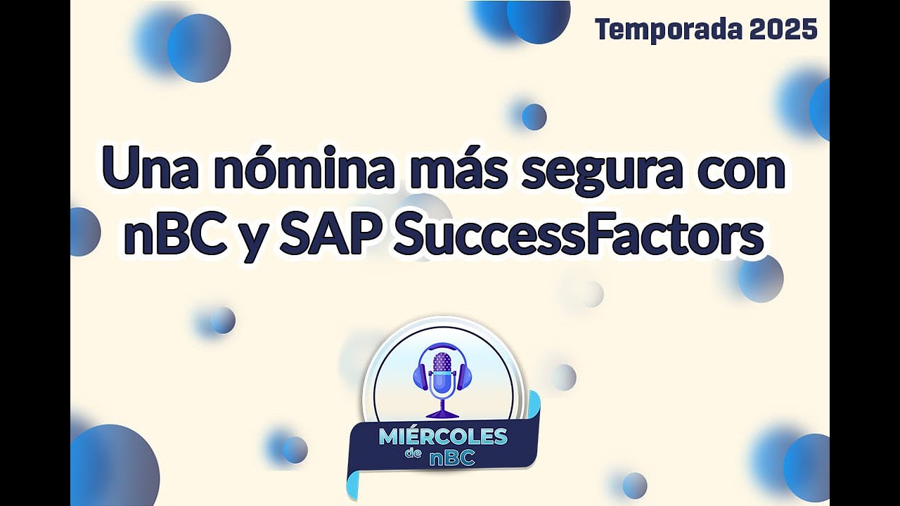 Una nómina más segura con nBC Services y SAP SuccessFactors - YouTube