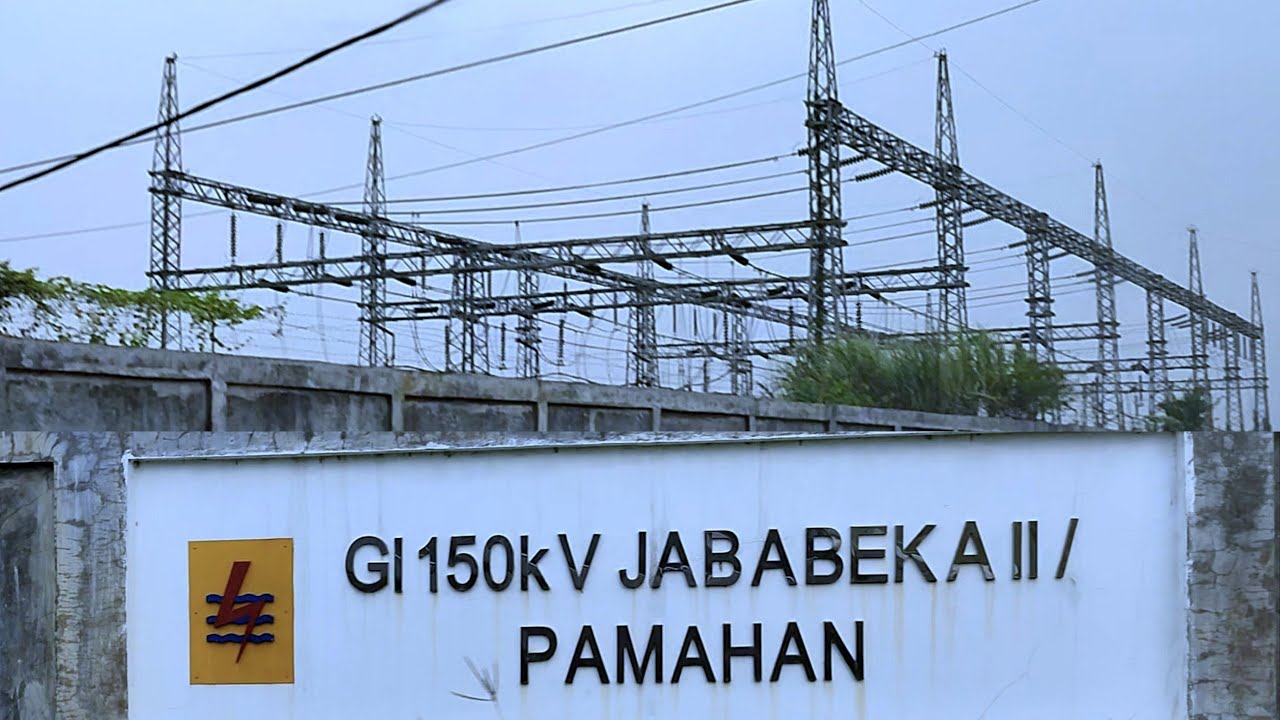 Substations 150 kV Jababeka II Bekasi West Java - YouTube