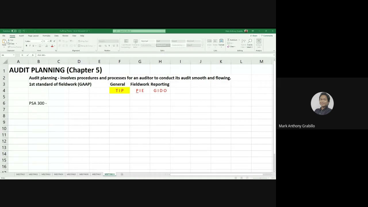 Audit Planning (ISA 300/ PSA 300) Part 1 - YouTube