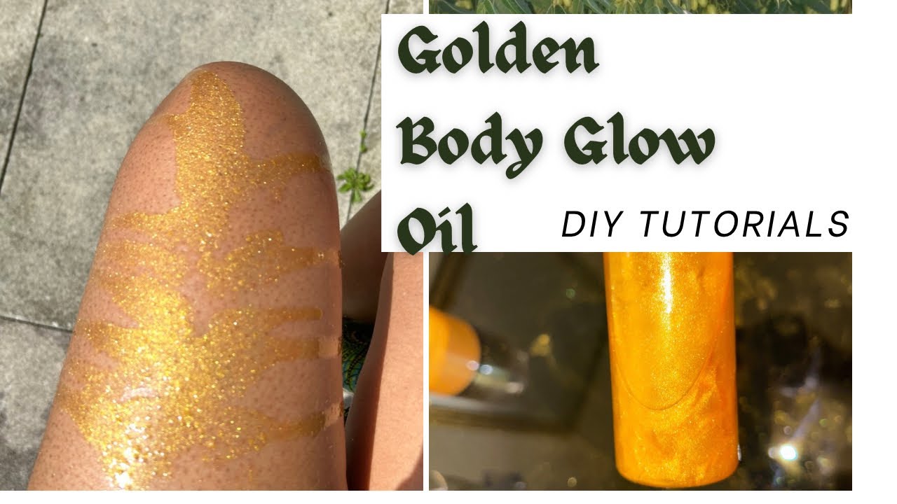 Summer Golden Glow Body Oil, Very Easy to make - YouTube