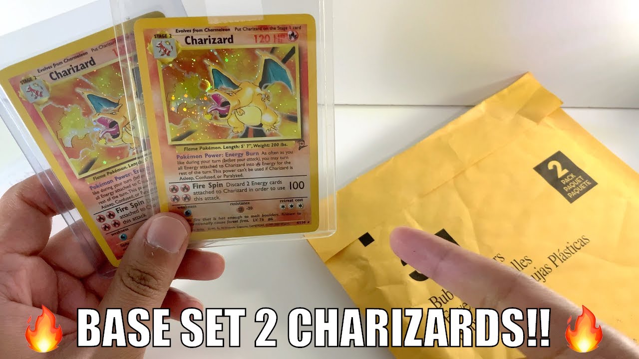 *I Got TWO Base Set 2 Charizard Pokemon Cards!!* | Mail Monday! - YouTube
