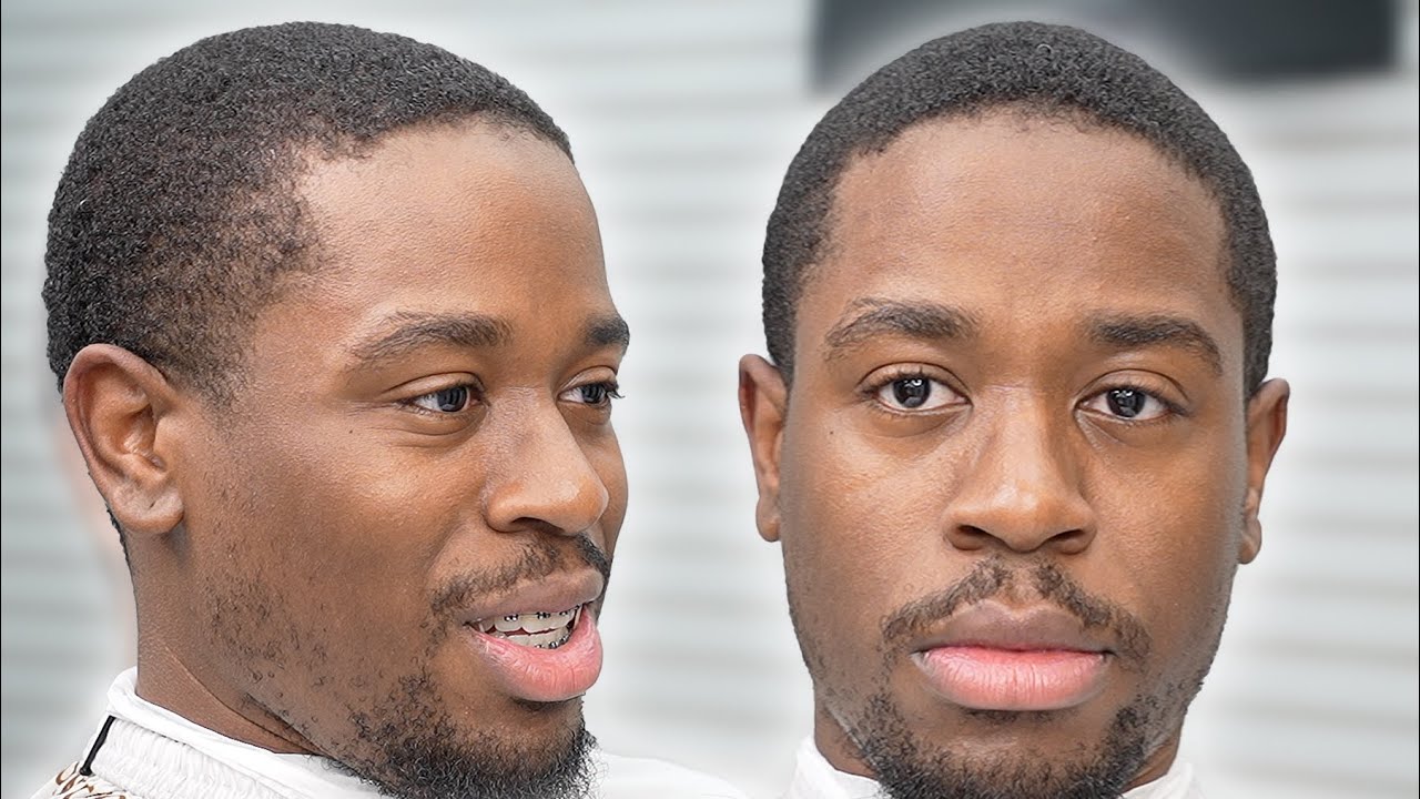 Can I Save This Hairline? CRAZY Haircut Transformation Tutorial! - YouTube