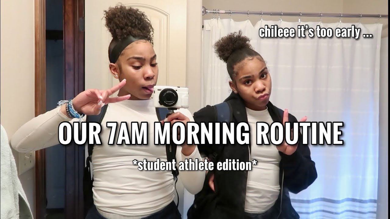 our *realistic* 7AM morning routine - YouTube
