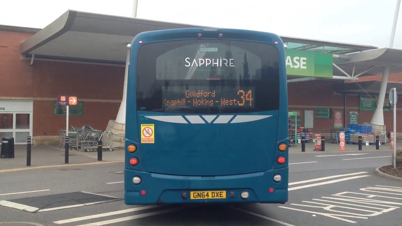 Here is the 34 bus in Brookwood - YouTube