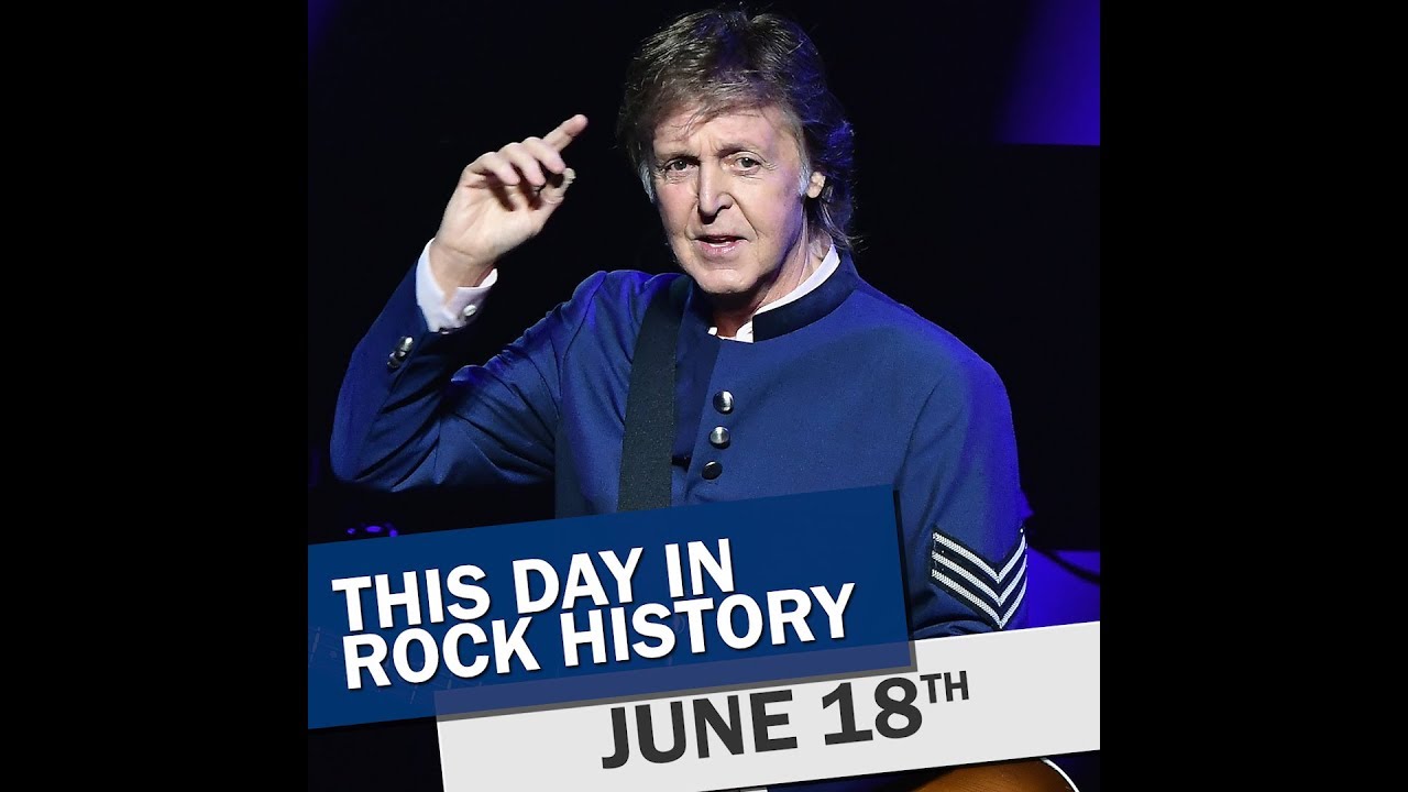 This Day in Rock History: June 18 - YouTube