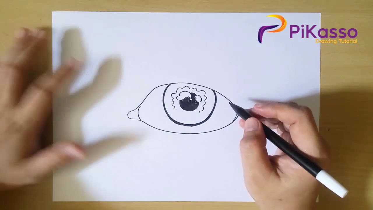 How to Draw Eye Using Layered Shading and Blending step by step - YouTube