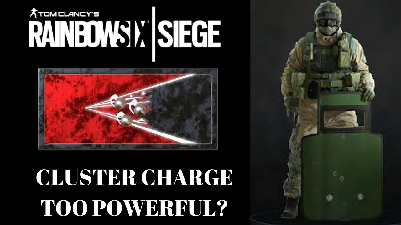 NERF FUZE CLUSTER CHARGE? - Rainbow Six Siege - YouTube