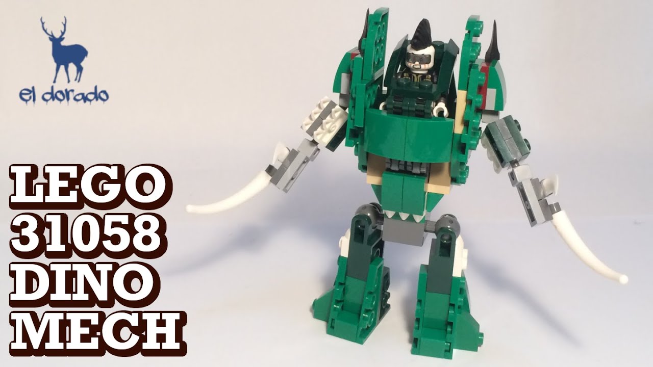 LEGO CREATOR 31058 Mighty Dinos Alternate - Dino Mech (designed by ...
