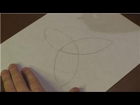Drawing Lessons : How to Draw the Celtic Trinity Symbol - YouTube