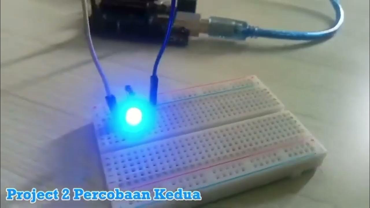 Praktek Lintas Bidang (Arduino+Pictoblox) -PROJEK 2 "1 LED Berkedip" - YouTube