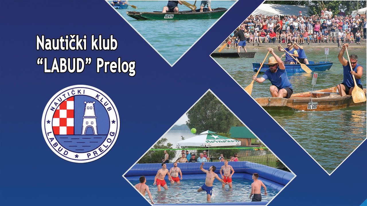 Nautički klub Labud Prelog, odbojka na vodi - YouTube