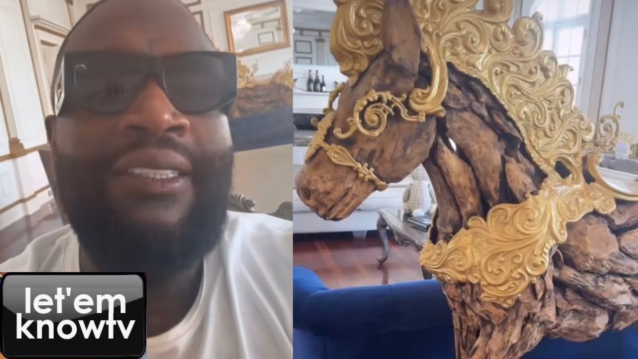 Rick Ross Reveals An Amazing Piece Of Art He Got At The Promise Land ...