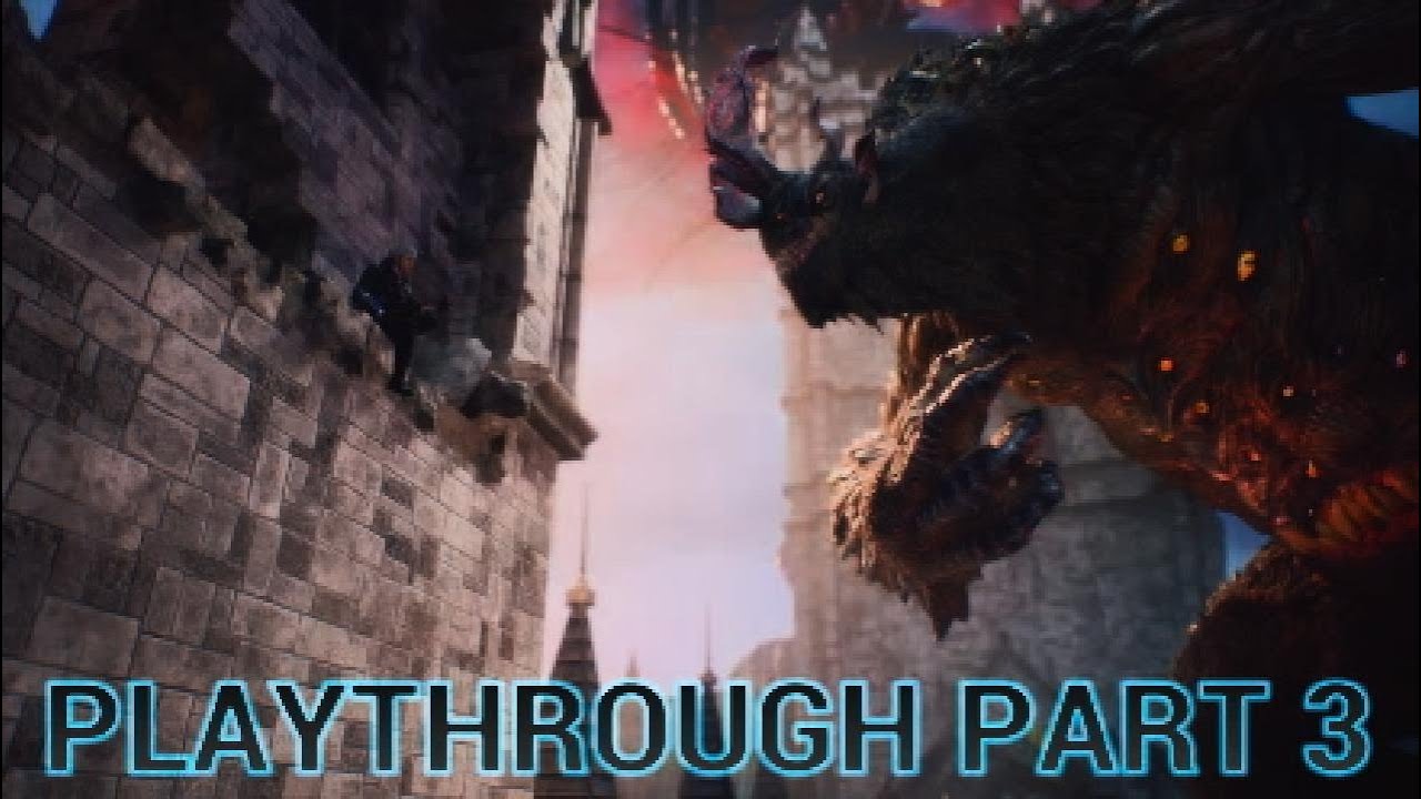 Devil may cry 5 playthrough part 3 the 1st boss is always the real test ...