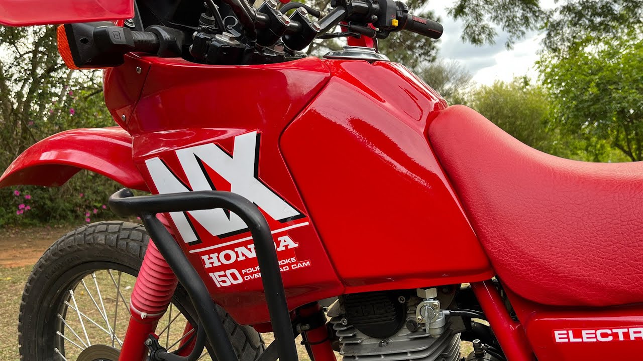 Para ou pinta tudo? | Honda NX 150 - YouTube