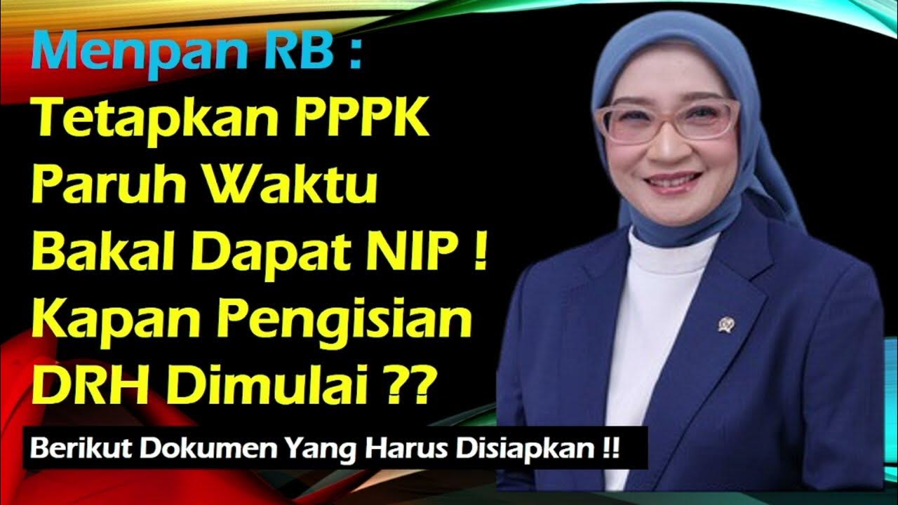 PPPK Paruh Waktu Bakal Dapat NIP. Kapan Pengisian DRH Dimulai ?? @kangedibae - YouTube