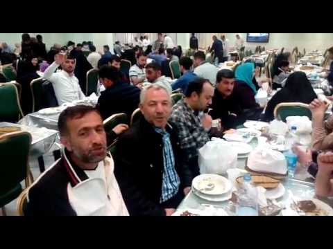 esqseferi tour  www esqseferi info  25 mart 2017 Meshed   zevvarlar Ehsan sufresinde