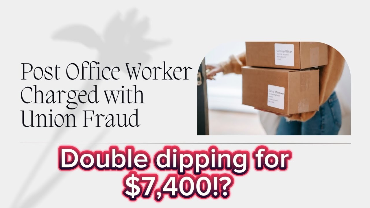 Post Office Worker BUSTED in UNION Scam!! - YouTube