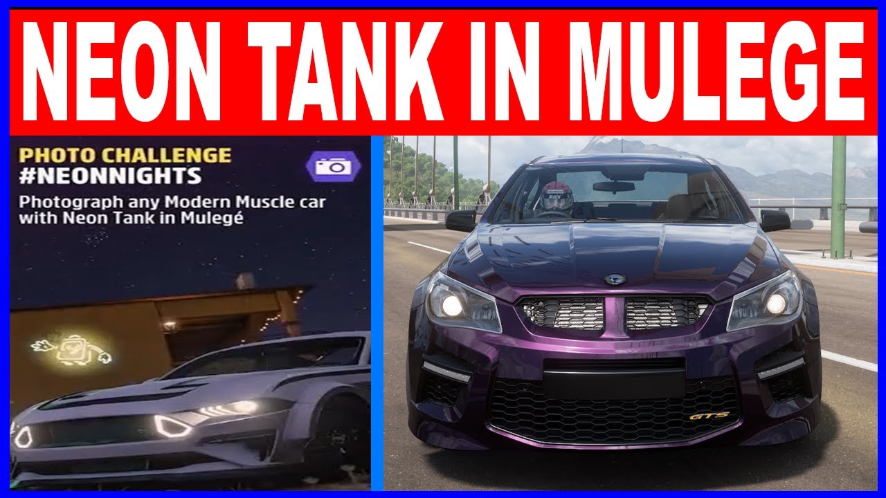 Forza Horizon 5 Neon Tank Location in Mulege #NEONNIGHTS Photo ...