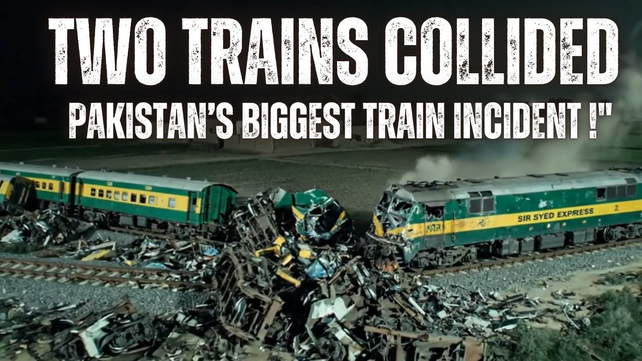 Two Trains Collide in Pakistan’s Worst Train Accident TWO TRAINS ...