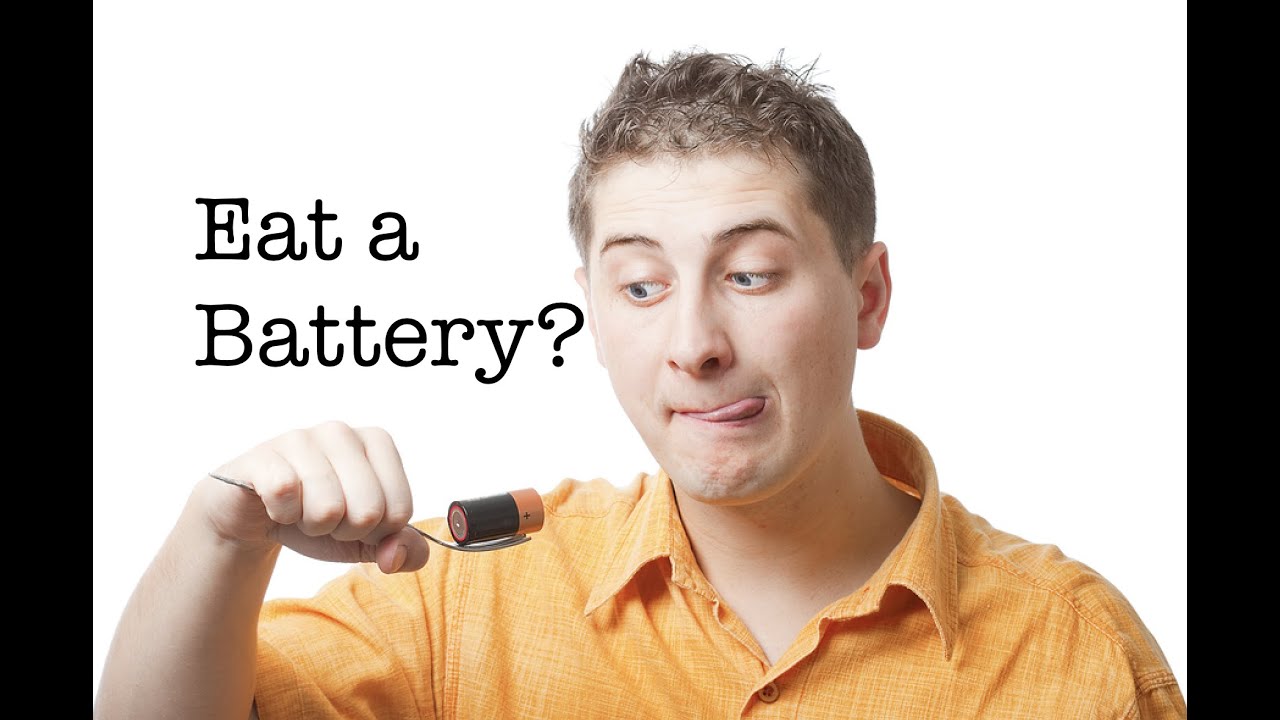 Eat a Battery? - YouTube