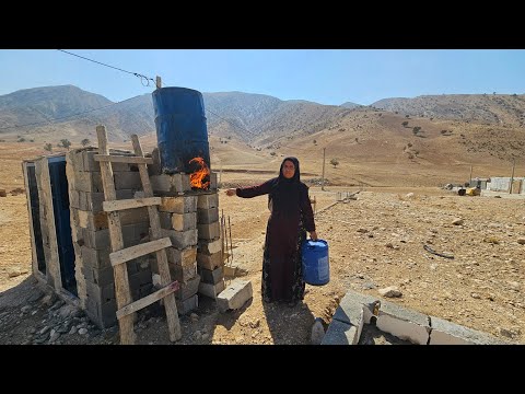 The story of the widow and the construction of a bathroom and toilet