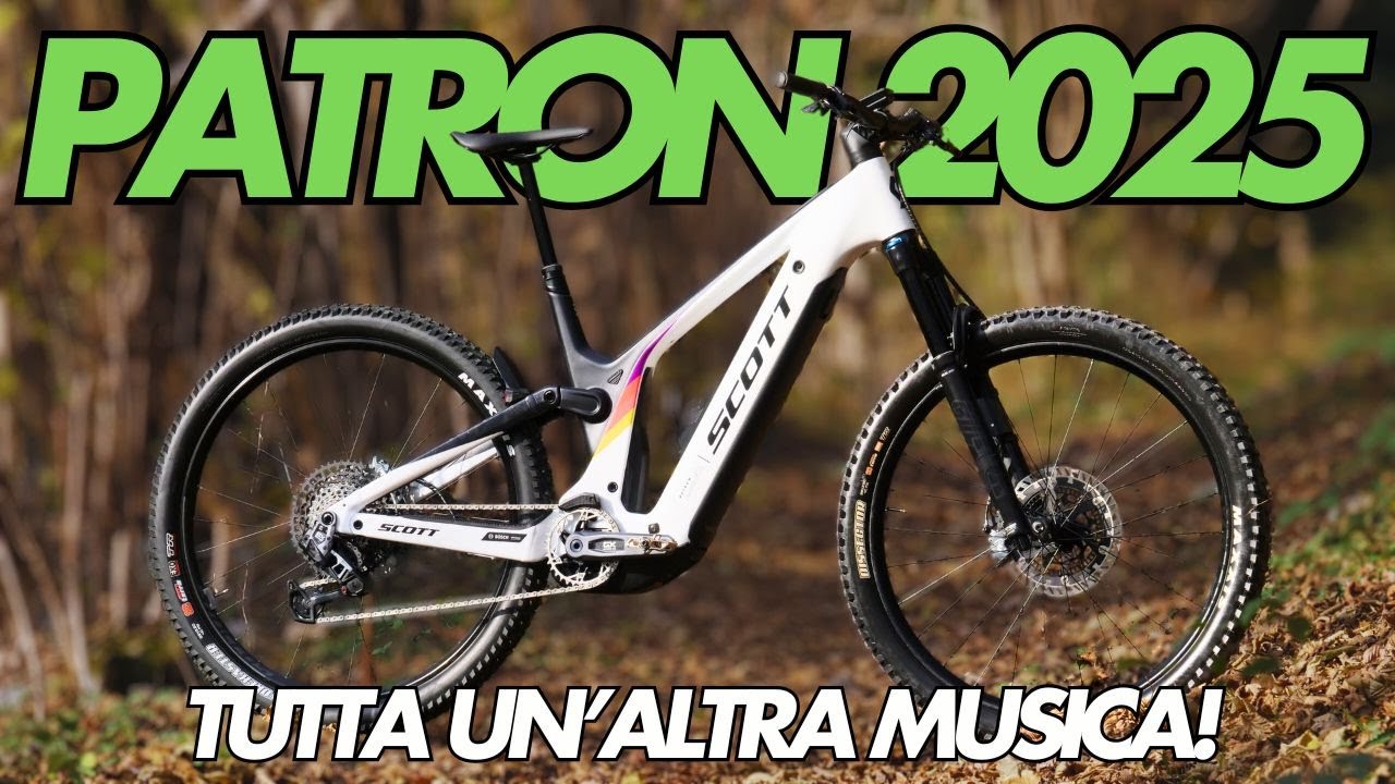 SCOTT PATRON E-RIDE 2025 FIRST RIDE: TUTTA UN'ALTRA MUSICA! EBIKE 800WH ...