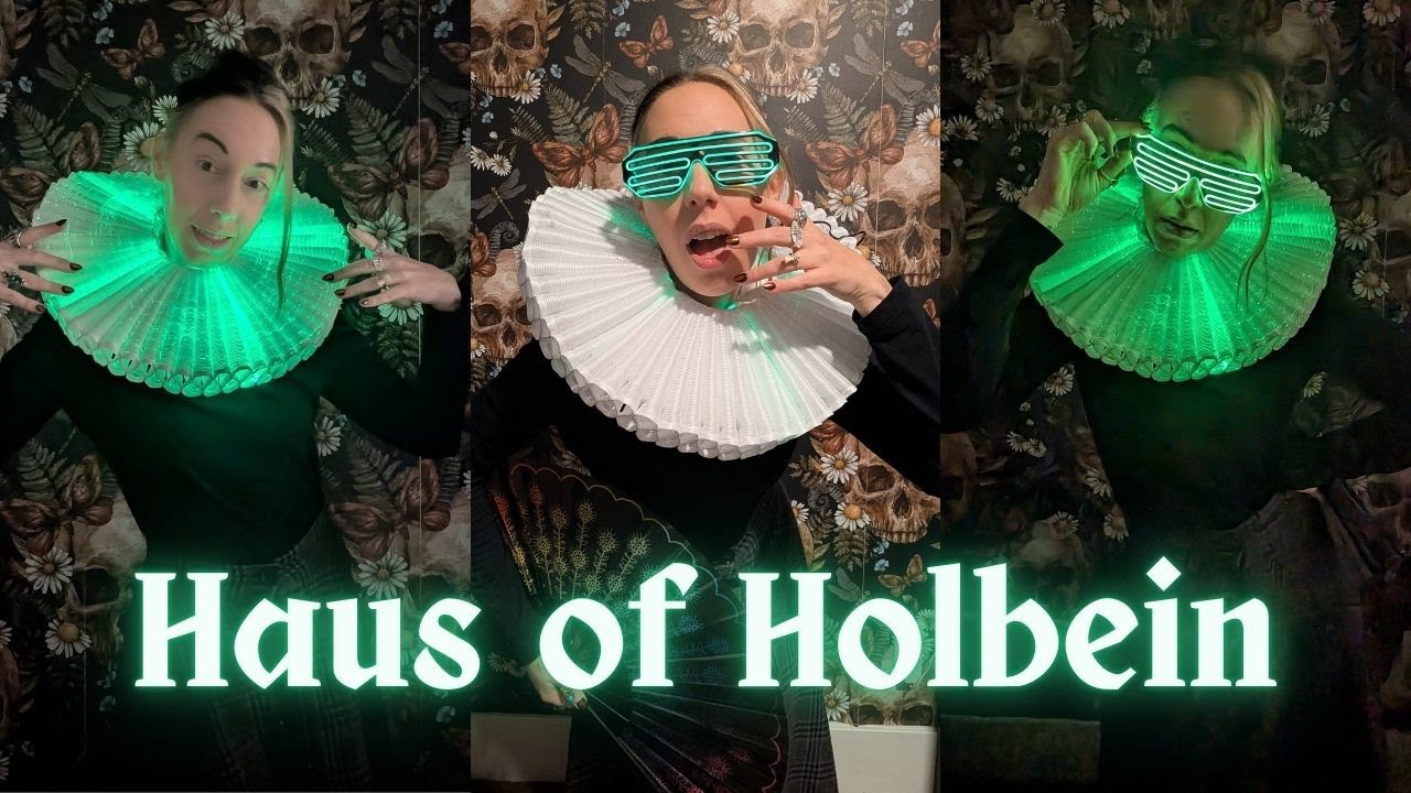 DIY Fiber Optic Elizabethan Ruff || Haus of Holbein SIX - YouTube