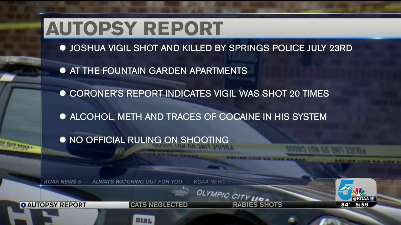 Joshua Vigil's autopsy report - YouTube