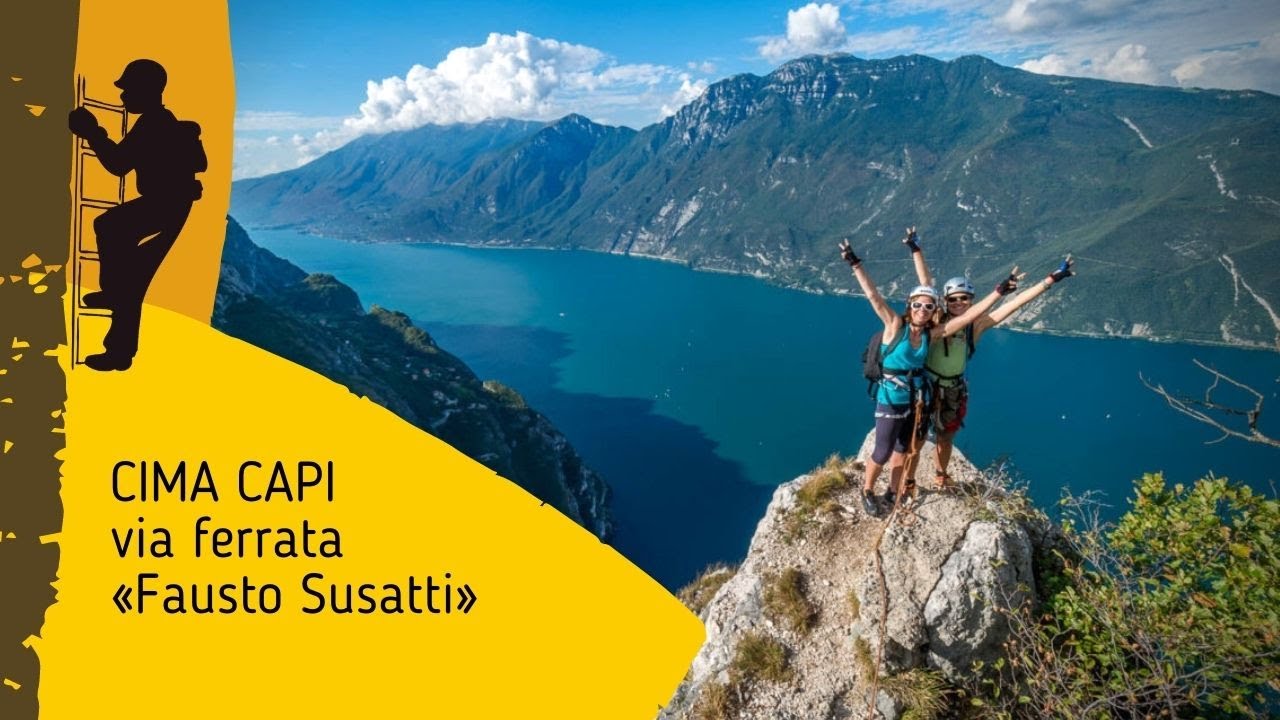 ВИА ФЕРРАТА: Cima Capi via ferrata Fausto Susatti - YouTube